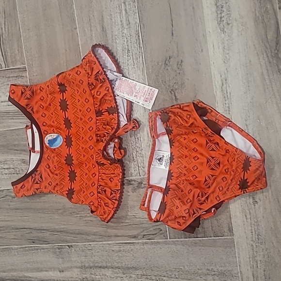 Disney | Swim | Disney Moana Swim Bikini Kids S | Poshmark